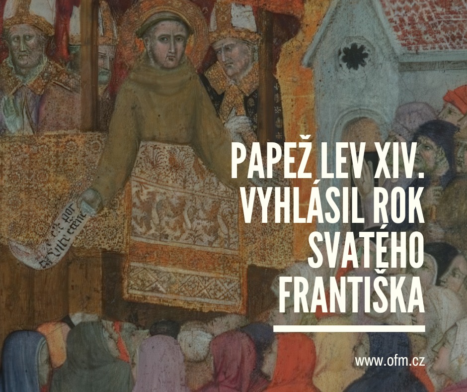2026 – rok sv. Františka – Františkánská rodina v ČR